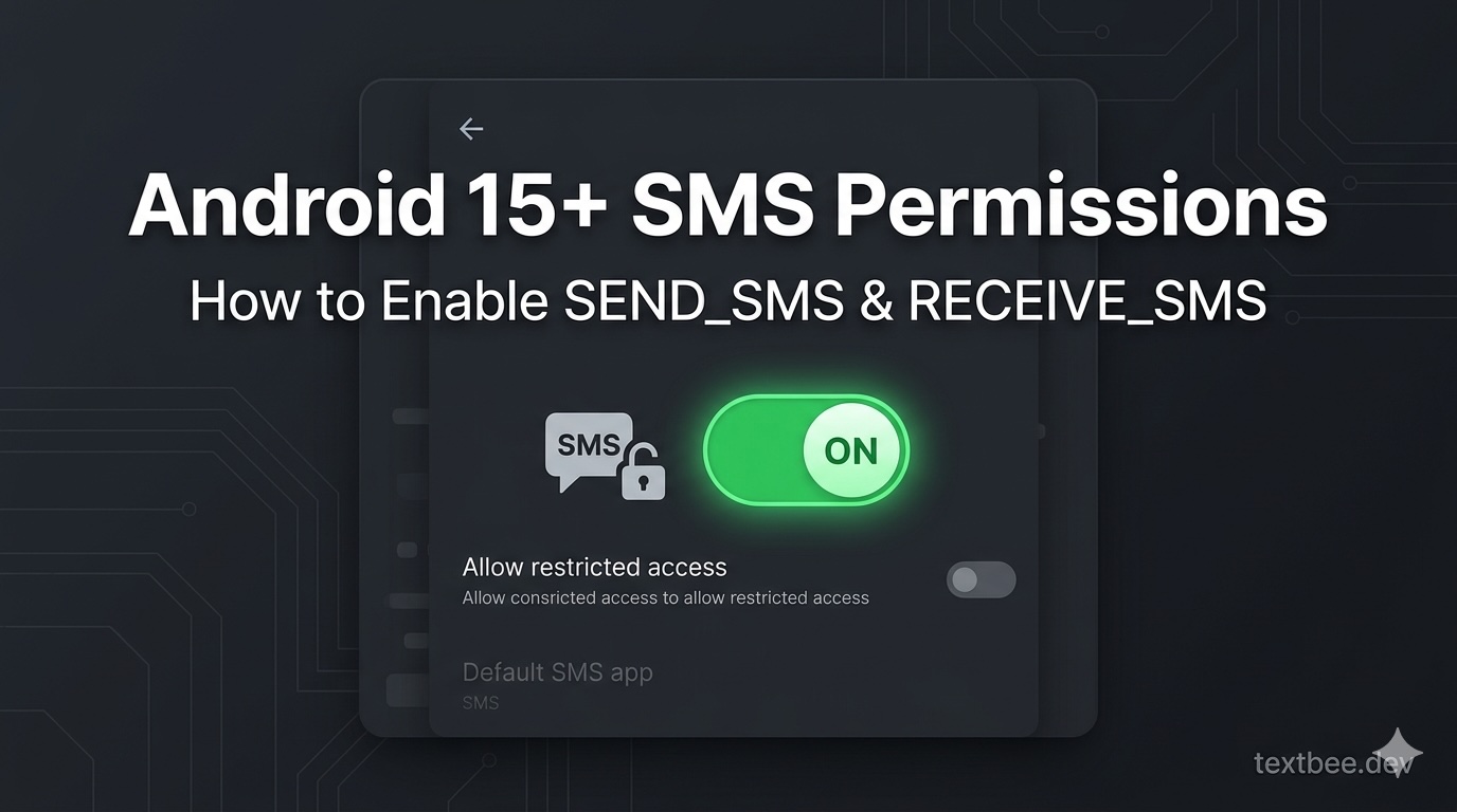 Android 15+ SEND_SMS Permission: How to Enable SMS Permissions on ...